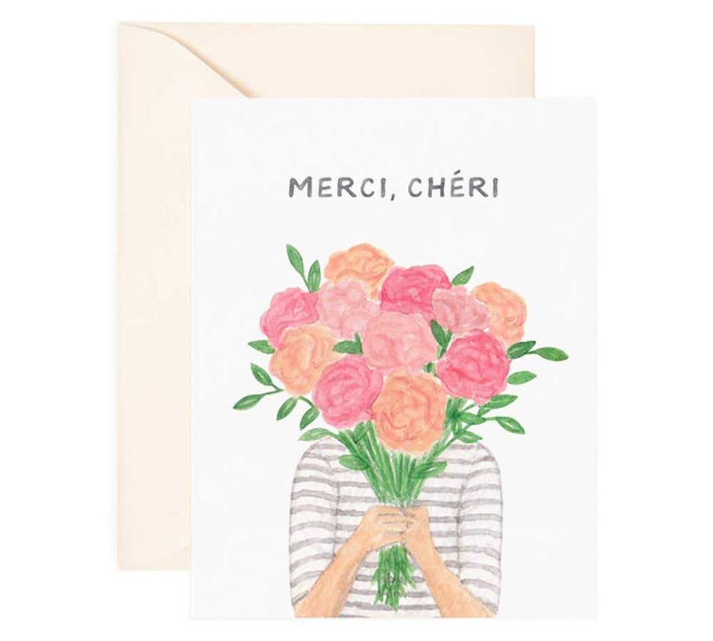 Merci Cheri Thank You Card » Representation Rebellion